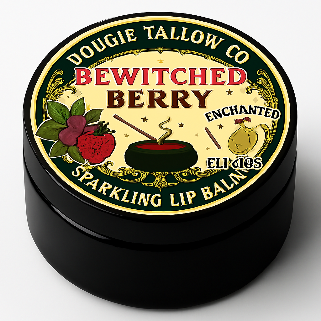 Bewitched Berry - Sparkling Lip Balm - Bougie Tallow Company